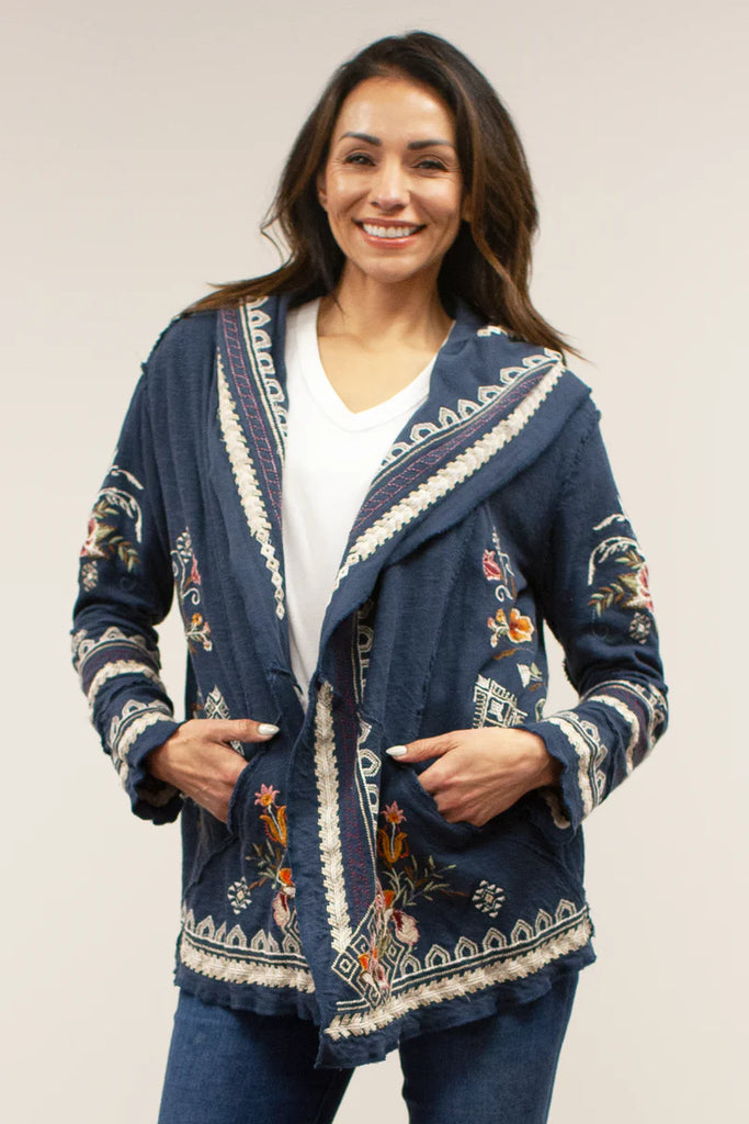 Cardigan Long Mercer Caite and Kyla Seo Vêtement Bohème Chic Femme ...